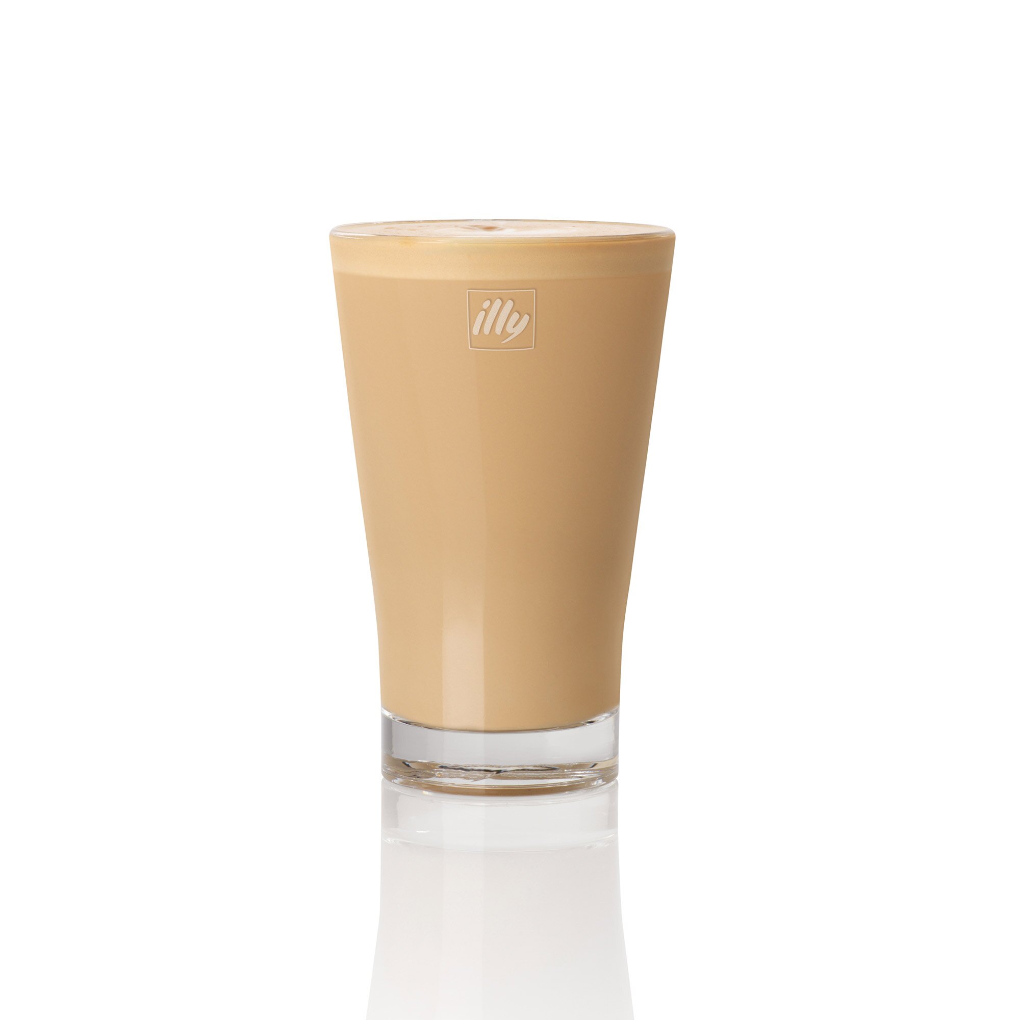 6 Illy Latte Glass 300ml Esprit Caf 6 Illy Latte Glass 300ml Esprit Caf